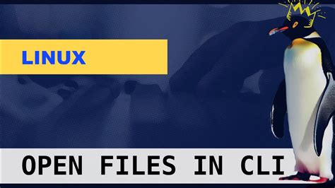 Can You Open A File From The Command Line Linux Ubuntu YouTube