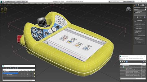 Industrial Robot Controller 3d Model 34 3ds Blend C4d Fbx Max