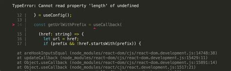 Bug Cannot Read Property Length Of Undefined In Arehookinputsequal