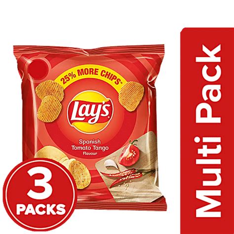 Buy Lays Potato Chips Spanish Tomato Tango Online At Best Price Of Rs 15 Bigbasket