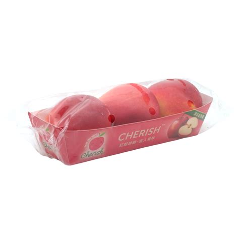 No Wax Added New Zealand Cherish Apple 3pc