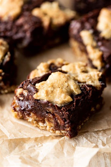 Classic Fudge Nut Bars Beyond The Butter