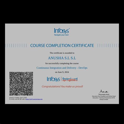 Devops Continuousintegration Continuousdelivery Infosysspringboard Anusha Sivakumar