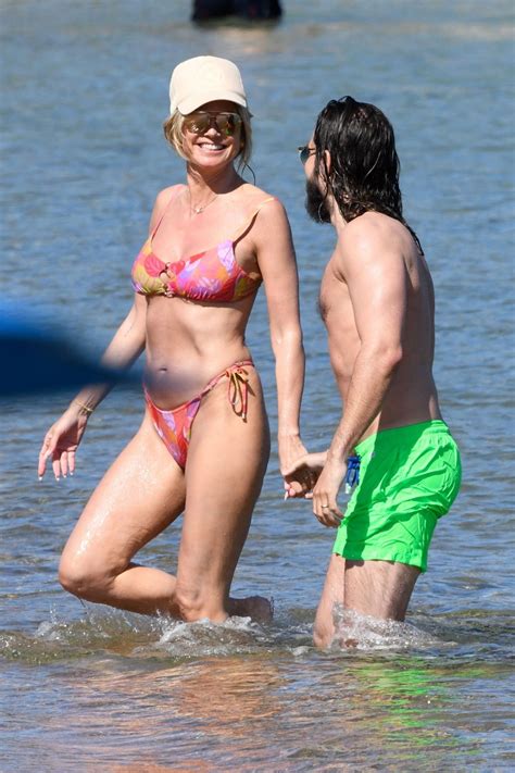 Heidi Klum In Bikini On The Beach In Sardinia 06262024 Hawtcelebs