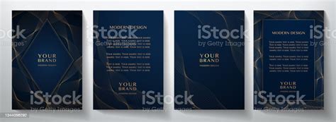 현대 기술 커버 디자인 세트 블랙 라인 패턴의 럭셔리 배경 초대장에 대한 스톡 벡터 아트 및 기타 이미지 초대장 배경 주제 호화로움 Istock