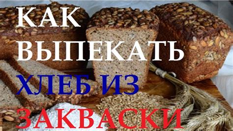 как выпекать хлеб из закваски Youtube