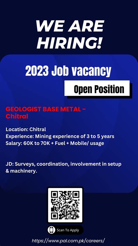 Sajjad Ghani On Linkedin We Are Hiring On Below Positions