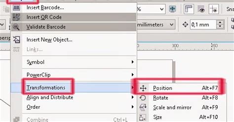 Tutorial Coreldraw X7 Dasar Transformasi Objek