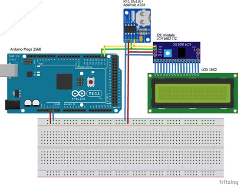 Interfacing Real Time Clock Ds1307 With Arduino Controller In Proteus
