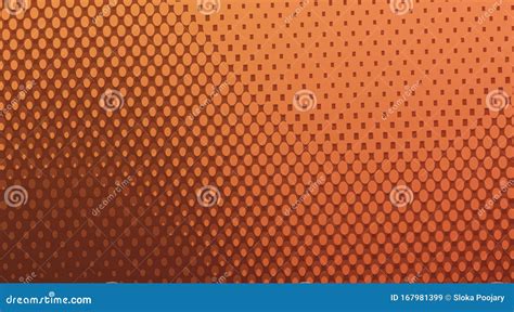 Brown Coloured Halftone Pattern Backgrounddotted Background Stock Image Image Of Gradient