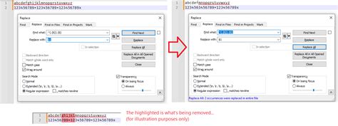 Remove Characters Notepad Community