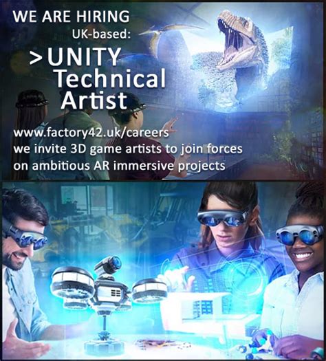 Full Time UNITY D REMOTE WORK UK Based UNITY Technical Artist Polycount