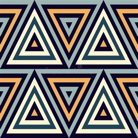 Seamless Geometric Pattern Geometric Simple Print Vector Repeating Texture With Triangles
