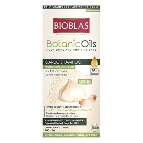 Bioblas Biotonic Oils Garlic Shampoo Beautineer