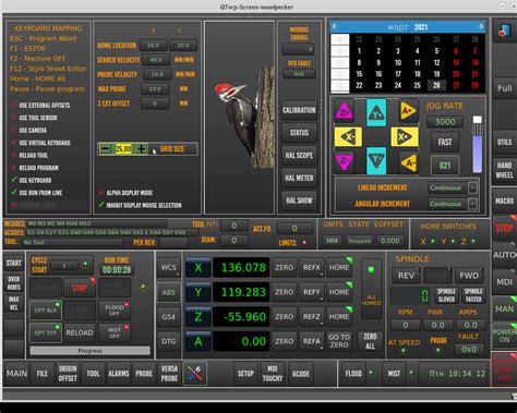 Sample Qtvcp Screens Page LinuxCNC
