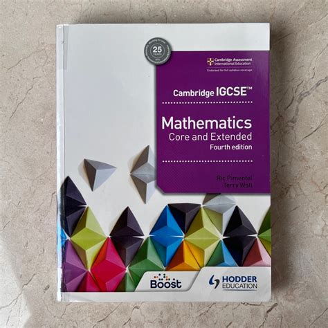 Cambridge Igcse Mathematics Core And Extended Textbook Fourth 4th Edition Hobbies And Toys