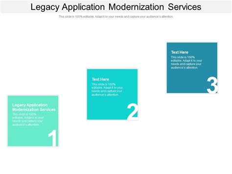 Legacy Application Modernization Services Ppt Powerpoint Presentation Model Background Designs