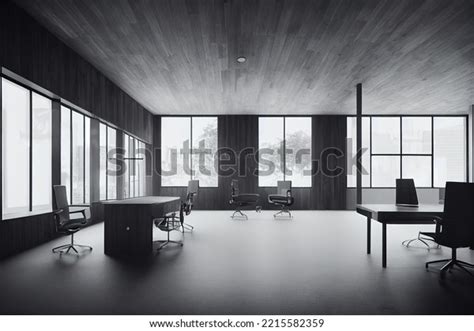 Office Interior Empty Space Table Stock Illustration 2215582359 Shutterstock