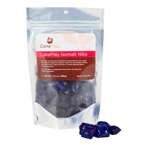 Cakeplay Sapphire Blue Isomalt Nibs Pack 198g Cake Decorating From Cake Craft World UK