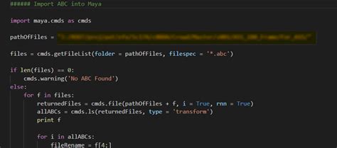 Import ALL Alembic To Maya Rename And IMPORT Alembic Files To Maya As Is Using Python
