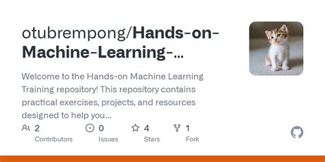 Github Otubremponghands On Machine Learning Training With Python Welcome To The Hands On