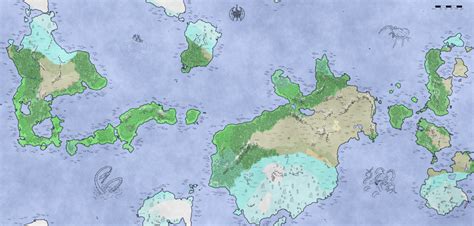 Fictional World Map