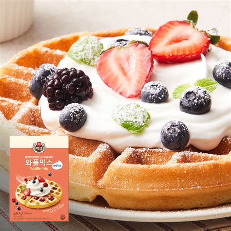 백설 와플믹스 450g 상품상세 Cj더마켓 Cj제일제당 공식몰