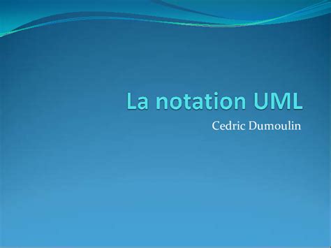 Formation Conception Avec Uml Coursinfopdf Com