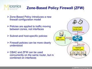Zone Based Policy Firewall PPT