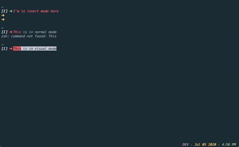 vi mode not updating prompt · issue 832 · spaceship prompt spaceship