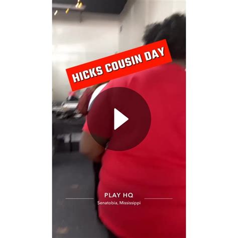 Hicks Cousin Day Spotlight On Snapchat