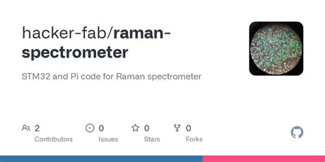 Github Hacker Fabraman Spectrometer Stm32 And Pi Code For Raman