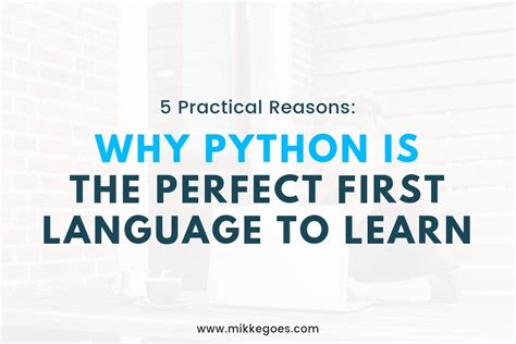 5 reasons why python is a great first programming language 2022