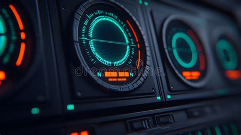 Innovative Control Panel Showcasing Key Performance Indicators In A