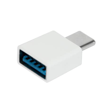 Купити Перехідник з Usb на Type C Білий Otg перехідник Type C на флешку адаптер Type C Usb St