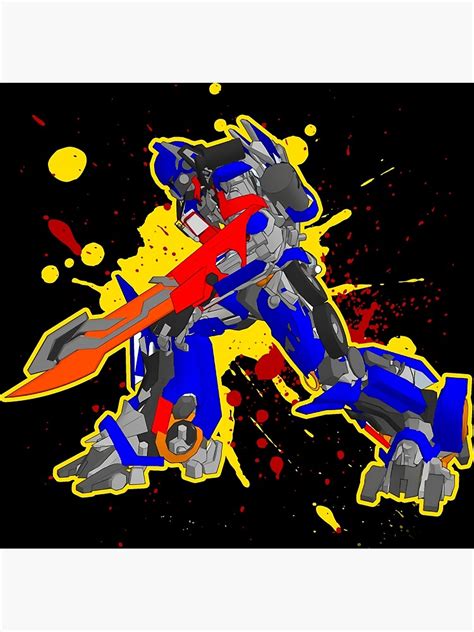 Optimusprime Transformers Autobotsperfect T For Men And Women Poster For Sale By Garyshipl