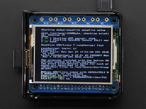 Adafruit Pitft 24 Hat Mini Kit 320x240 Tft Touchscreen Elmwood Adafruit Pitft 24 Hat Mini Kit 320x240 Tft Touchscreen Elmwood