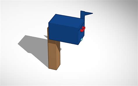 3d Design Gramatically Correct Mailbox Tinkercad