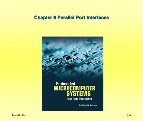 Ppt Chapter 8 Parallel Port Interfaces Powerpoint Presentation Free