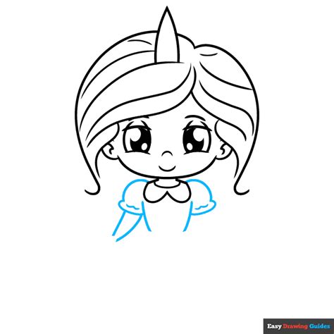 How To Draw A Unicorn Girl Really Easy Drawing Tutorial