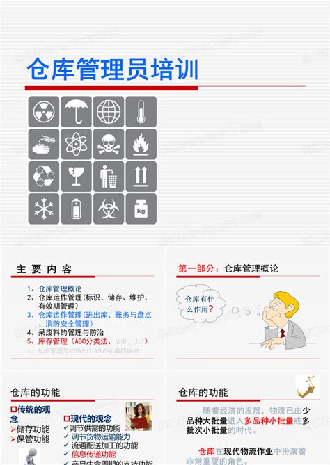 物料防护及仓库安全措施ppt模板下载 编号lgdnmdoq 熊猫办公