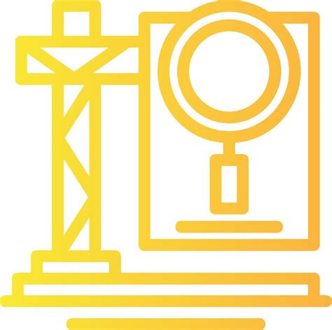 Site Inspection Linear Gradient Icon 39520337 Vector Art At Vecteezy