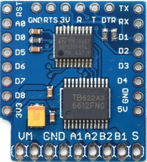 Tb6612fng Dual Dc Motor Driver And Arduino Circuit Guide Tb6612fng подключение к ардуино