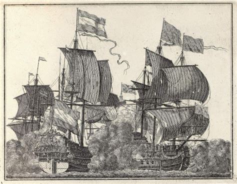 Неизвестный художник Морской бой Виртуальный Pусский музей