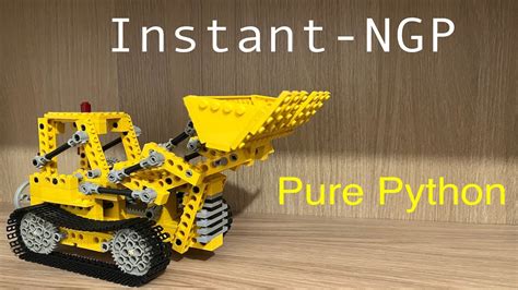 Instant Ngp In 100 Lines Of Pytorch Code Nerf 13 Youtube