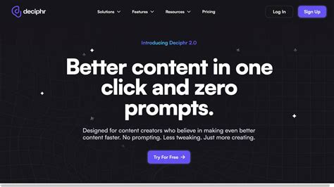 Deciphr Features Alternatives Faq And More Toolerific