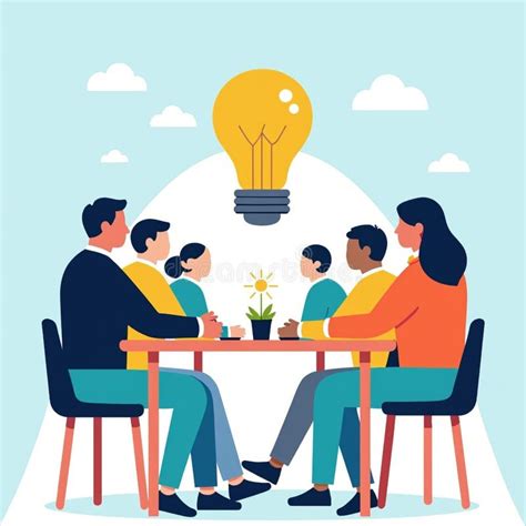 Consensus Driven Decision Making Stock Illustration Illustration Of Communication Reach