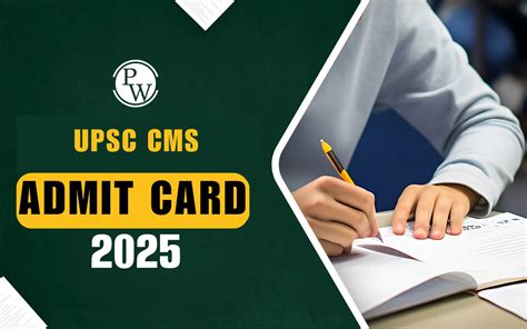 UPSC CMS Admit Card OUT Steps To Download CMS Hall Ticket PDF