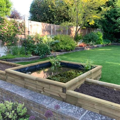 How To Build A Raised Garden Pond WoodBlocX