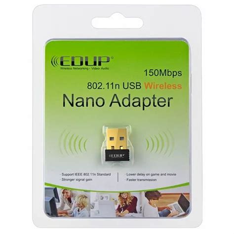 Black EDUP Mini Wireless Wi Fi Nano USB Adapter Dongle WiFi Dongle At 220 Piece In Vadodara